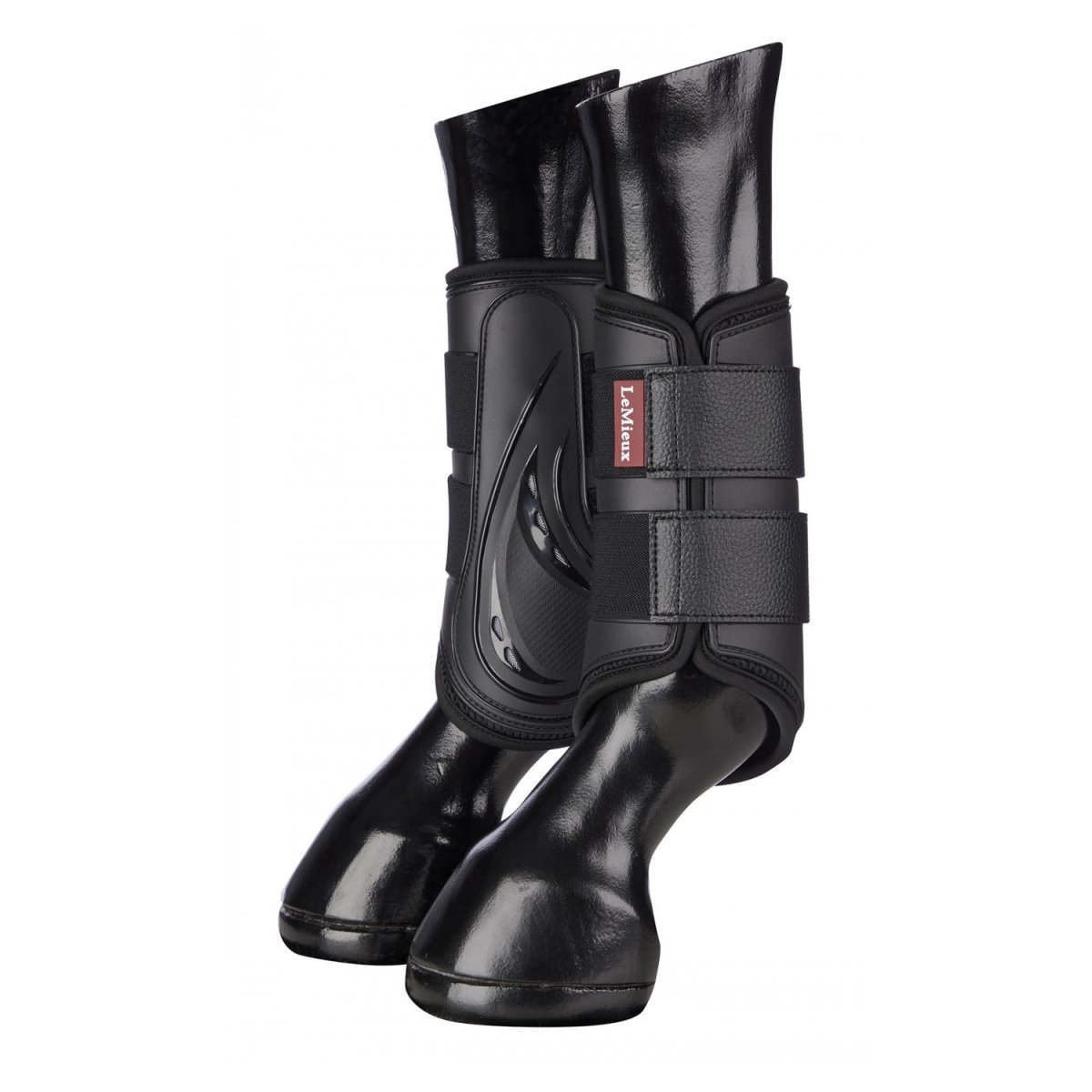 Lemieux Proshell Brushing Boots - Sort - Gamacher - Jessens Rideudstyr ApS